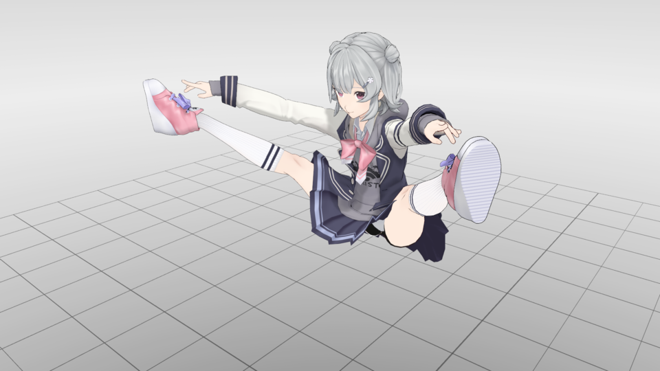 Toe Touch Jump motion トゥタッチジャンプ - BowlRoll