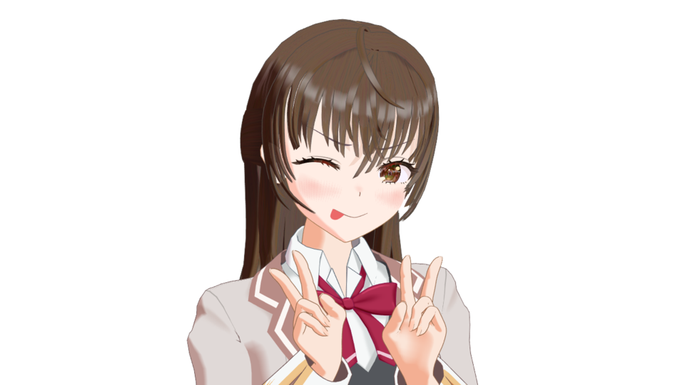 てへぺろ 舌 v2 - BowlRoll