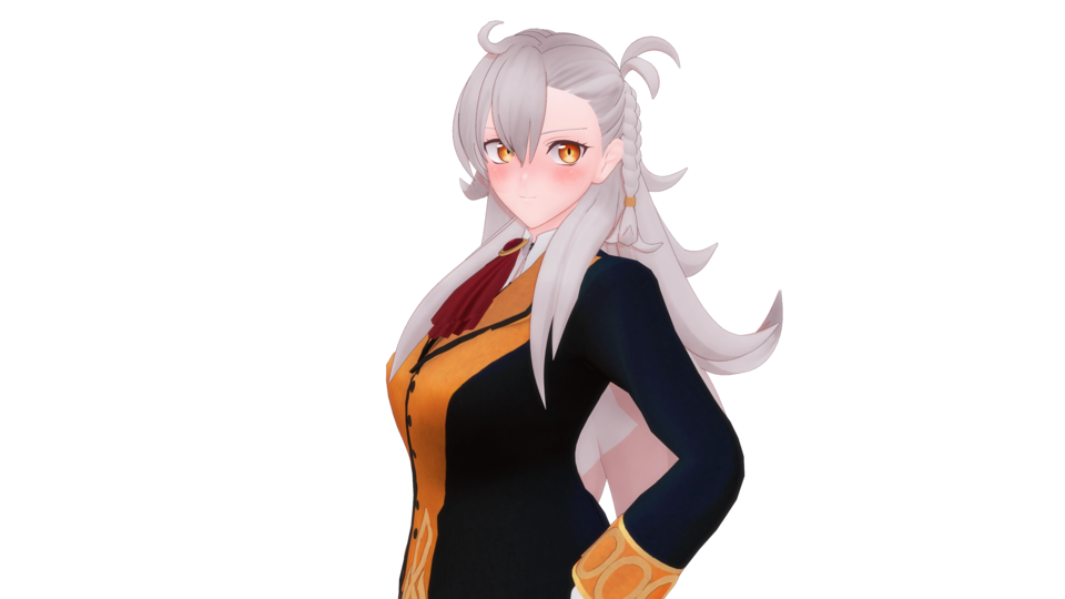 [MMDモデル]オルガマリー所長 v1.00 - BowlRoll