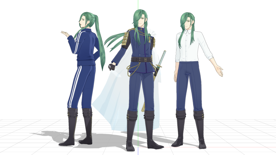 天地式にっかり青江ver.1.11（通常・内番・極・シャツ） - BowlRoll