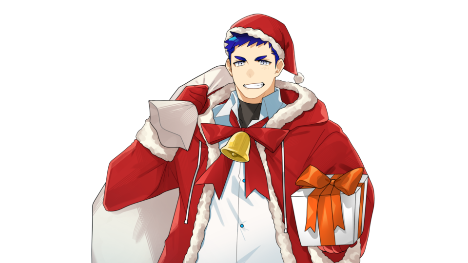 日向夏葵Xmas立ち絵 2024 - BowlRoll