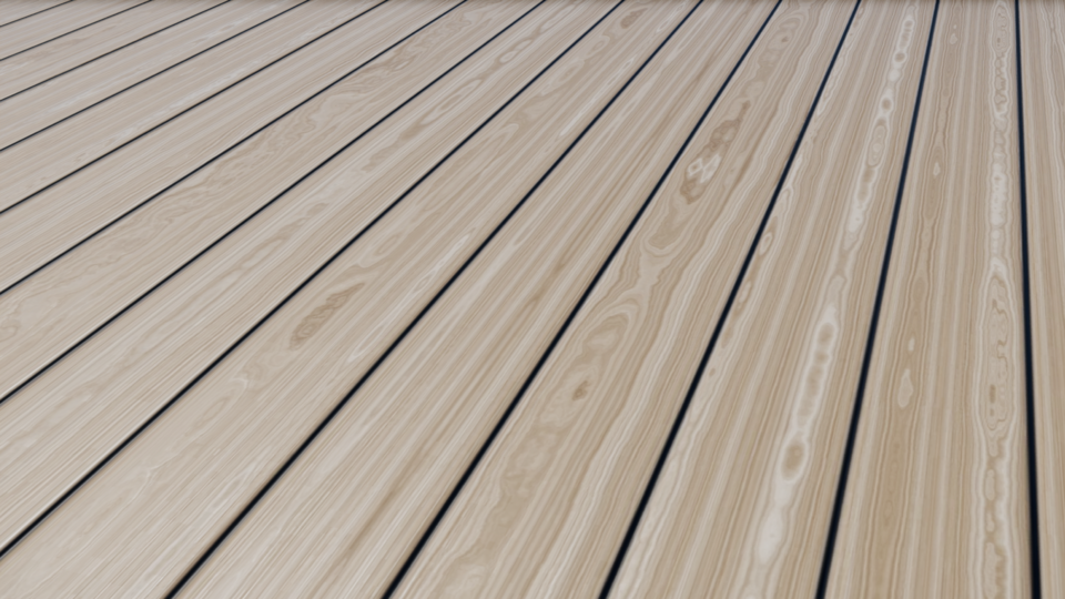 Ray Material (Wood Planks) - BowlRoll