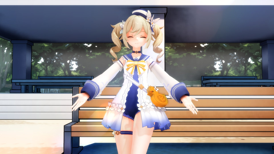 [motion配布]Gokudoru Music（OP） - BowlRoll