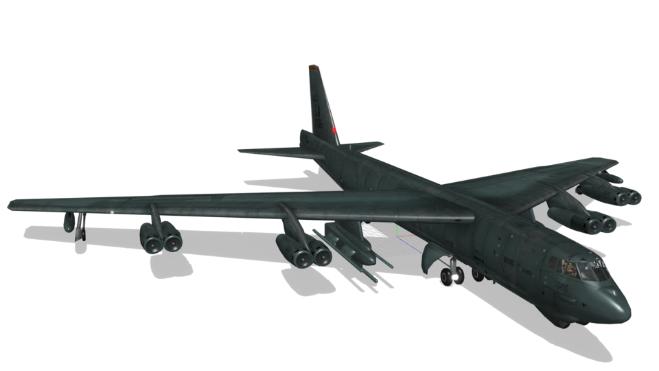 B-52 MMDモデル - BowlRoll