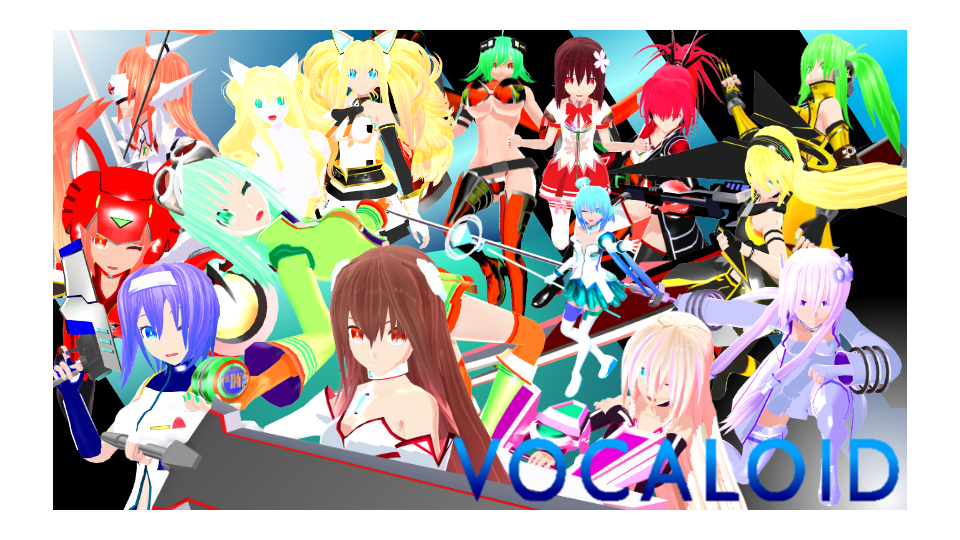 VOCALOID 02【モデルセット】 - BowlRoll