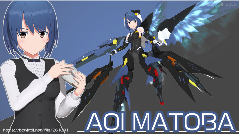 MMDモデル by おにぎり道場 | みつけたねいろ