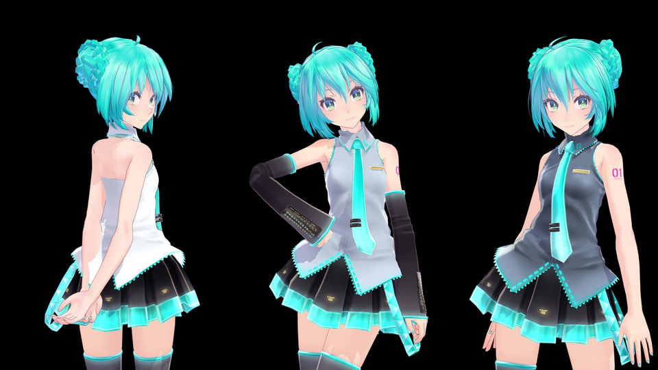 MMDモデル by suwaviola | みつけたねいろ