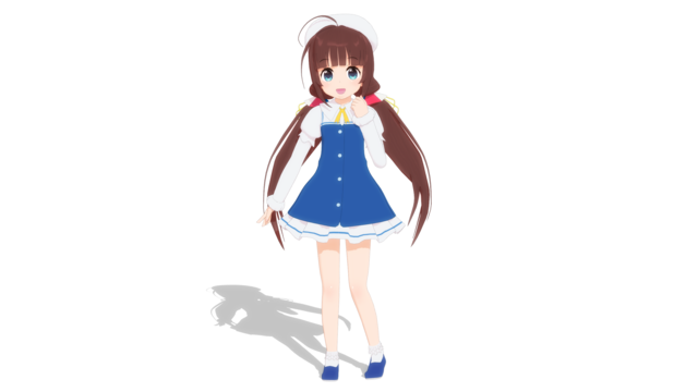 MMDモデル by icemega5 | みつけたねいろ