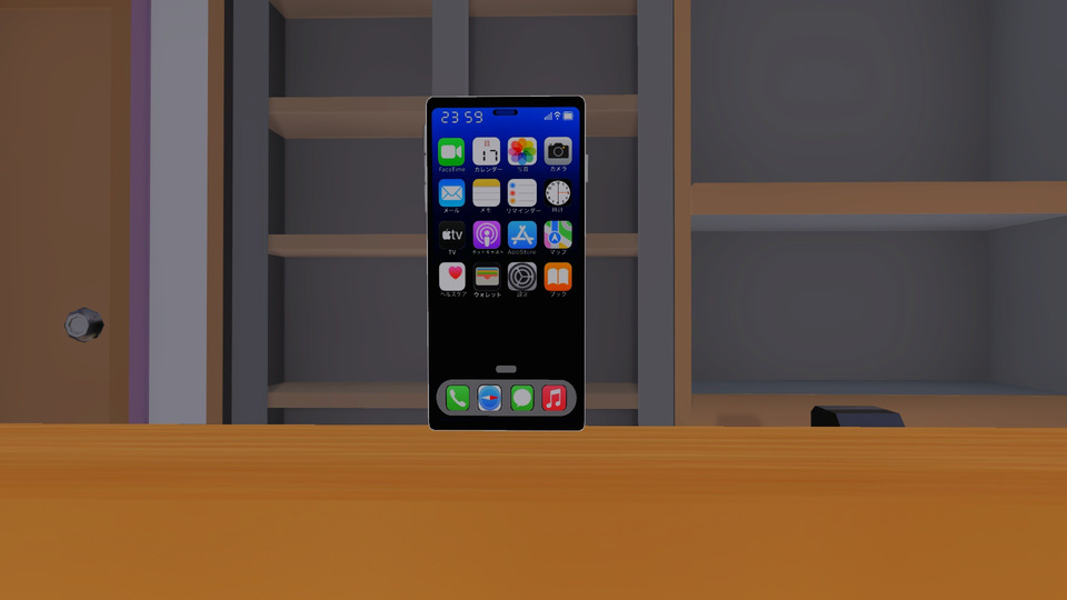 MMDアクセサリ 通信機器 | みつけたねいろ