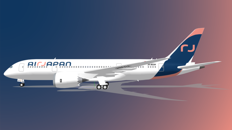 AJX-B787 V1.0【リペイント配布】 - BowlRoll