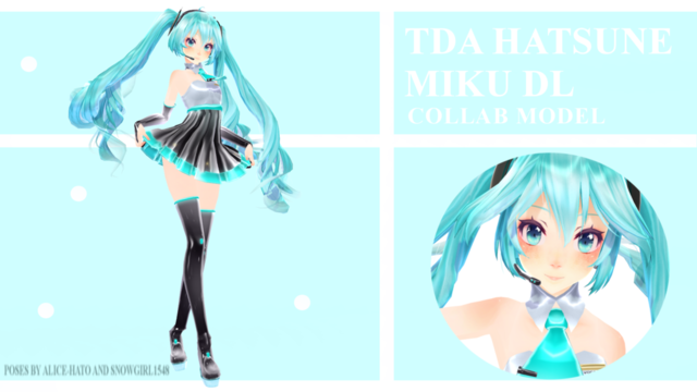 MMD TDA Miku DL - BowlRoll
