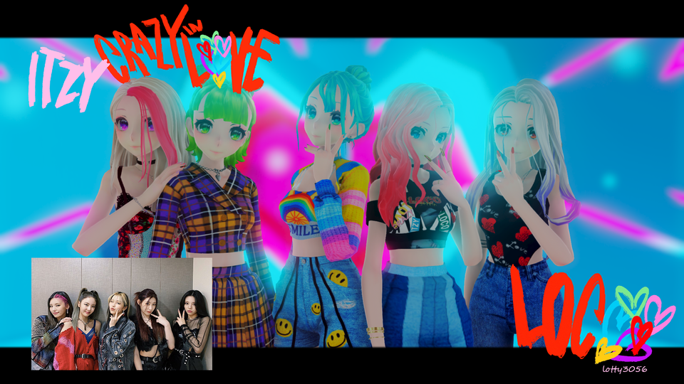 [MMD] ITZY-LOCO Poses - BowlRoll
