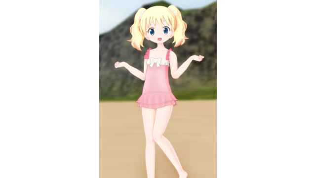 MMDモデル by icemega5 | みつけたねいろ