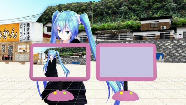 MMDアクセサリ テレビ・モニター | みつけたねいろ