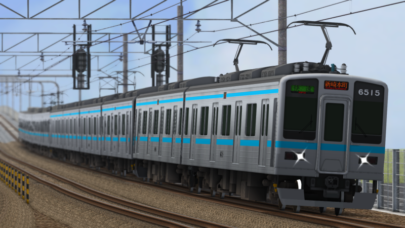 【RailSim:架空】大和電気鐡道6000系 Ver1.0 - BowlRoll