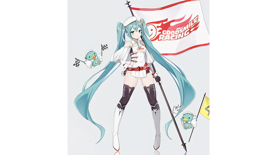 【沙拉式】23 Racing Miku - BowlRoll