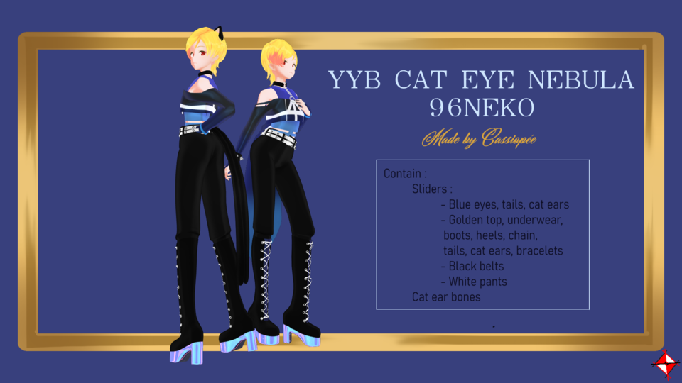 [MMD - Model] YYB Cat Eye Nebula - BowlRoll