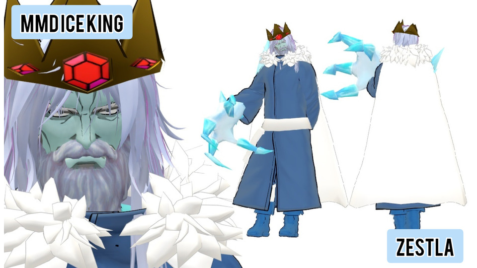 MMD Adventure time Ice King - BowlRoll