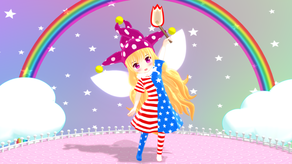 ちゅばき式改造 クラウンピース（ちびピース）v1.04 - BowlRoll