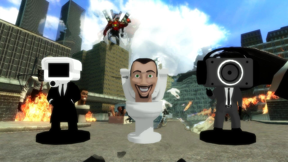 Skibidi toy collection - BowlRoll