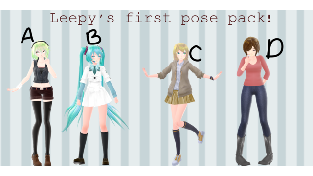 Pose Pack 1 - BowlRoll