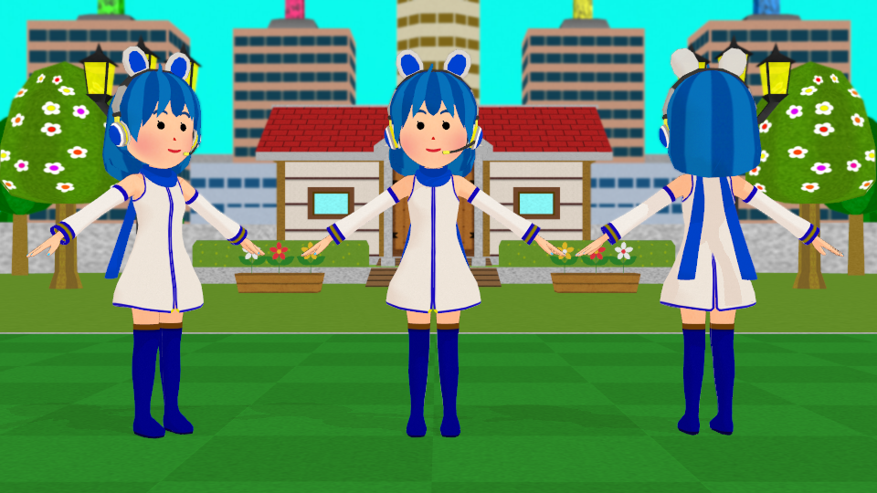 MMDモデル by NOKA | みつけたねいろ