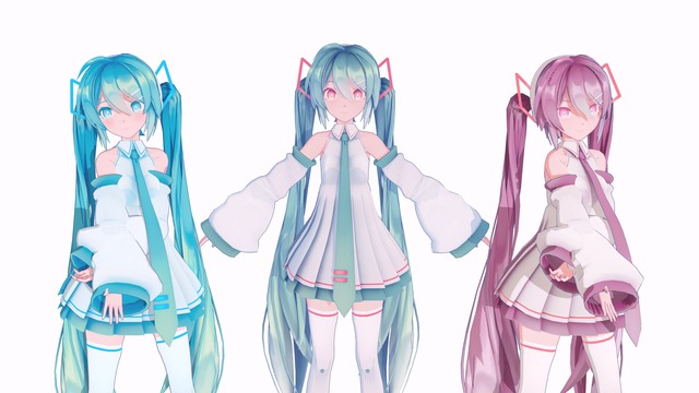 Sour式 Miku - Blue&Red - BowlRoll