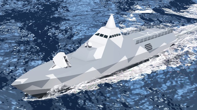 Visby-class corvette - BowlRoll