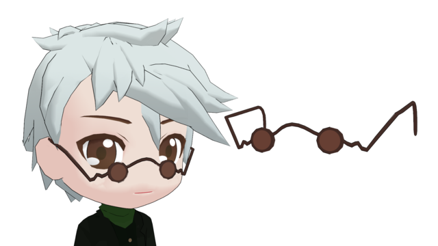 MMD Goofy Glasses DL - BowlRoll