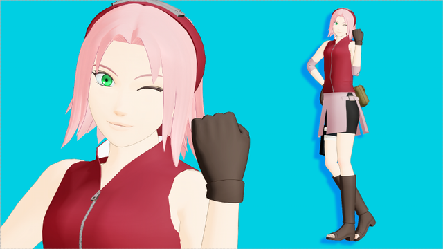 hinata式春野サクラ@NARUTO_ver1.2 - BowlRoll