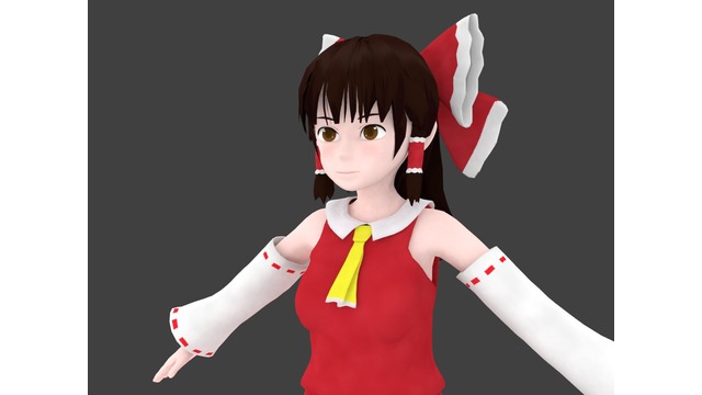 博麗霊夢 新首振り式 - BowlRoll