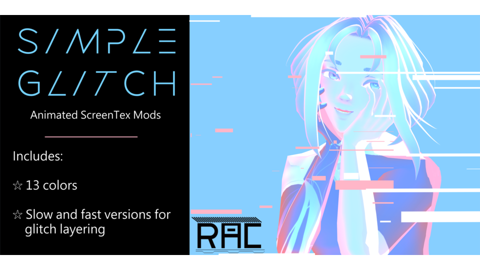 ScreenTex - Simple Glitch - BowlRoll