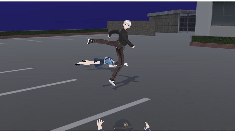 Sleeping Dogs motion MMD - BowlRoll