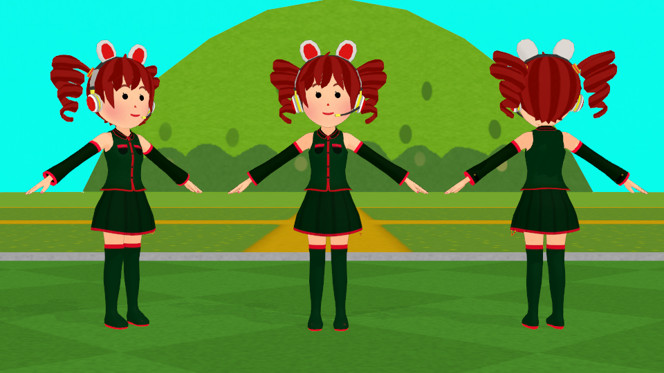 MMDモデル by NOKA | みつけたねいろ