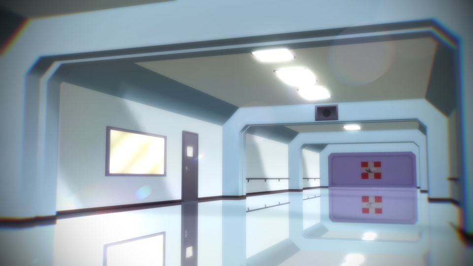 VRCの廊下【配布】 - BowlRoll