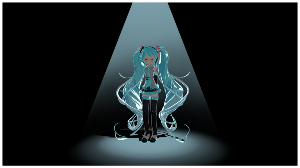 スポットライト改変_MMDアクセサリ - BowlRoll