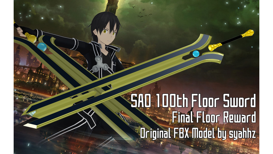 SAO 100th Floor Sword - BowlRoll