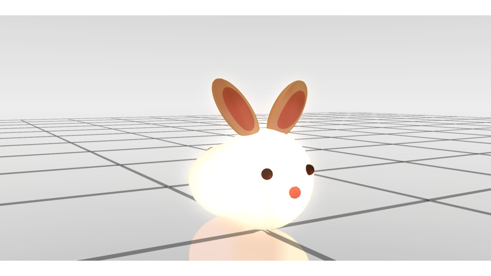 Bunny Lamp - BowlRoll