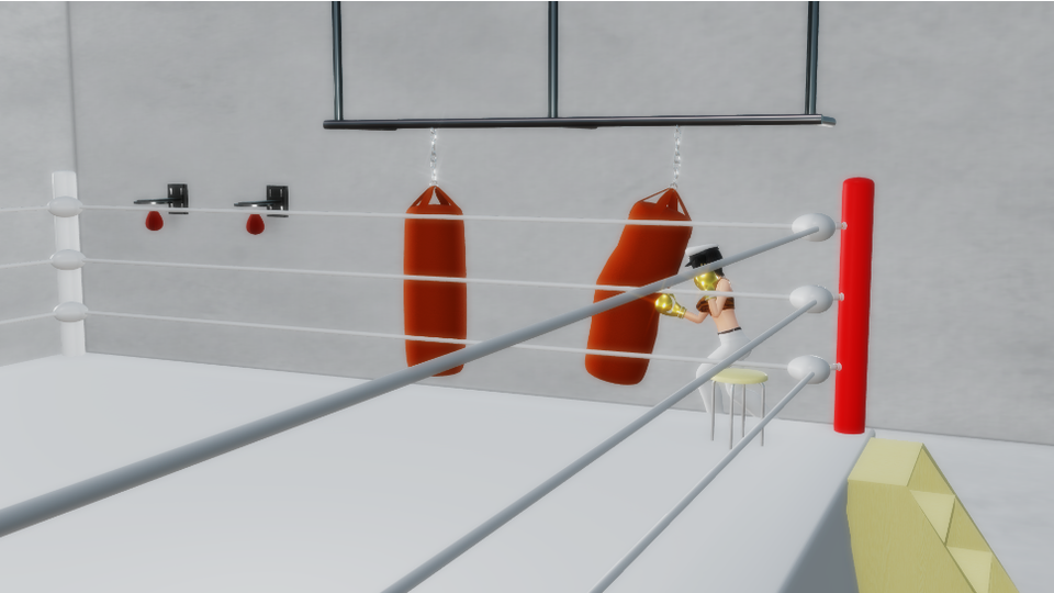 【MMDステージ配布】ボクシングジム - BowlRoll