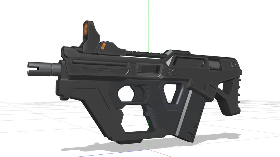 SMG-211 MMDモデル - BowlRoll