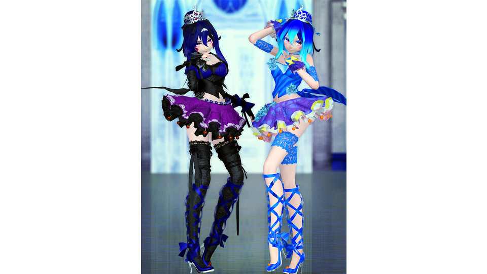 FNAF HW2 Ballora 3D MMD Model DL - BowlRoll