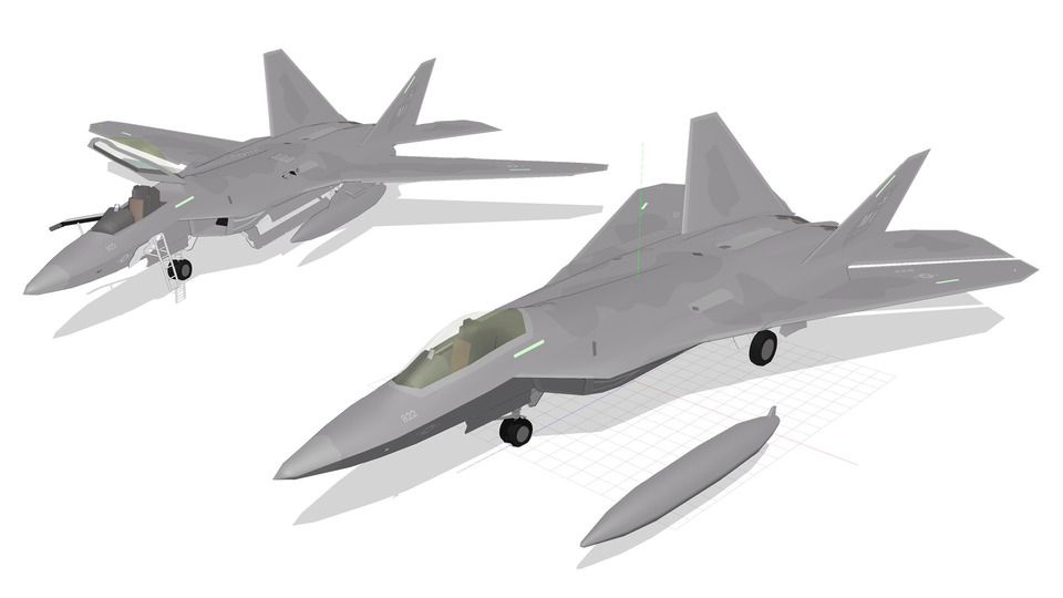 F-22N Sea Raptor 艦上戦闘機 - BowlRoll