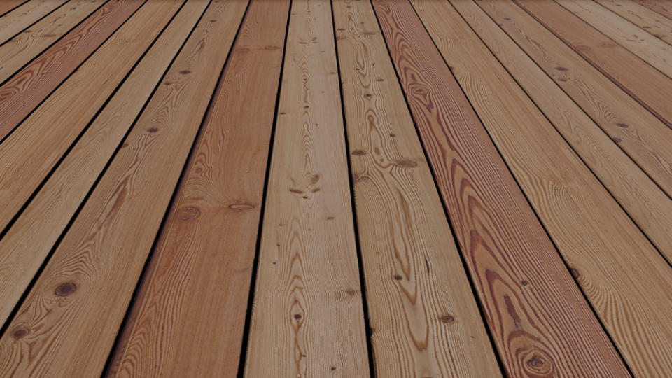 Ray Material (Wooden Planks) - BowlRoll