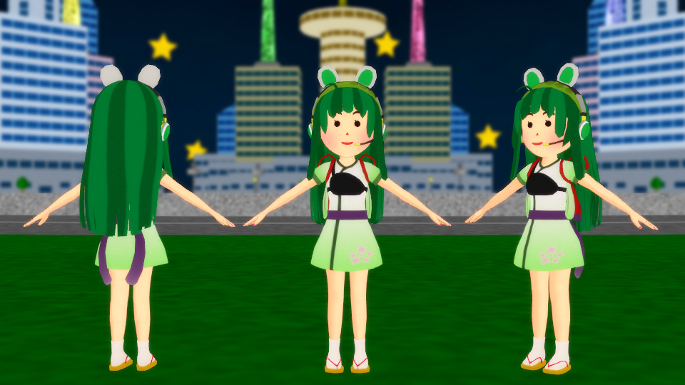 MMDモデル by NOKA | みつけたねいろ