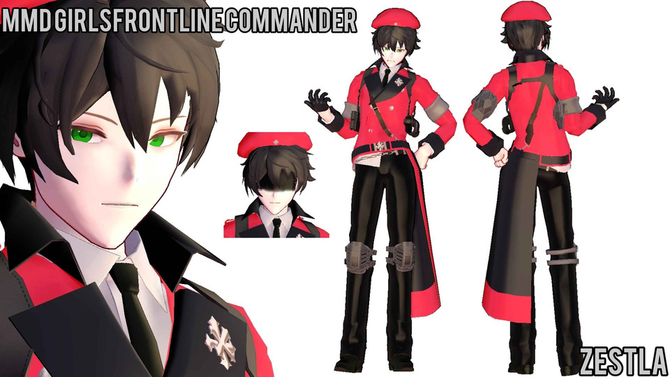 [MMD GIRLS FRONTLINE] Commander - BowlRoll