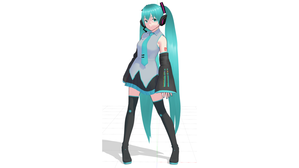 VRoid Hatsune Miku - BowlRoll