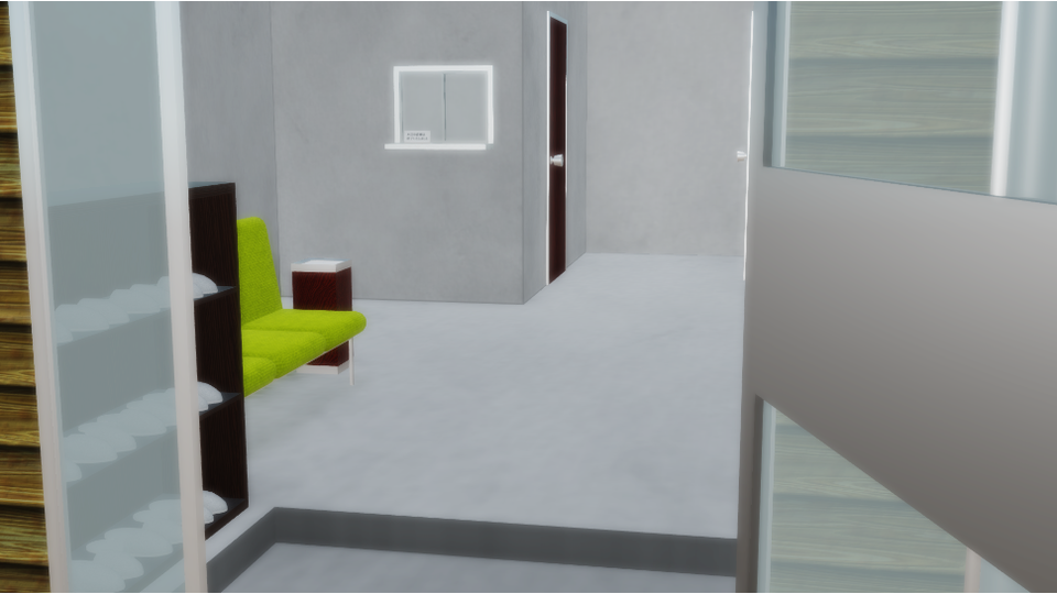 【MMDステージ】個人病院の玄関っぽい感じ - BowlRoll