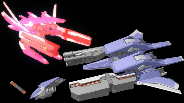 [MMD]GNアームズType-D - BowlRoll