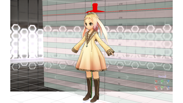 [F] MMD Model Scale Check - BowlRoll