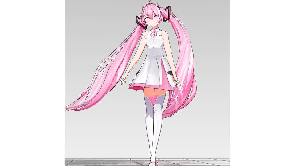 MMDモデル by Pilou la baka